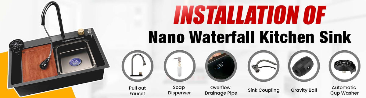 Install Multifunctional Kitchen Sink Step By Step – Ruhe