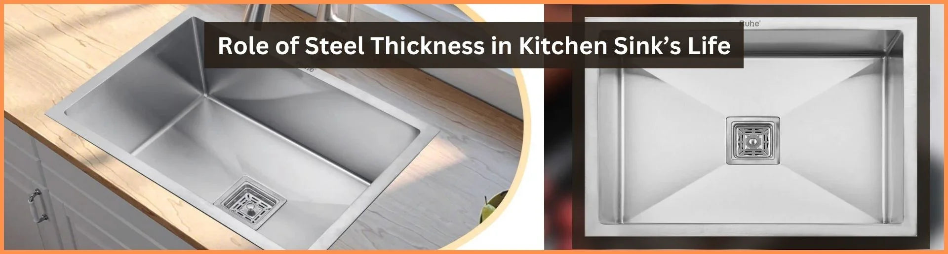 Role of Steel Thickness in Kitchen Sink’s Life – Ruhe