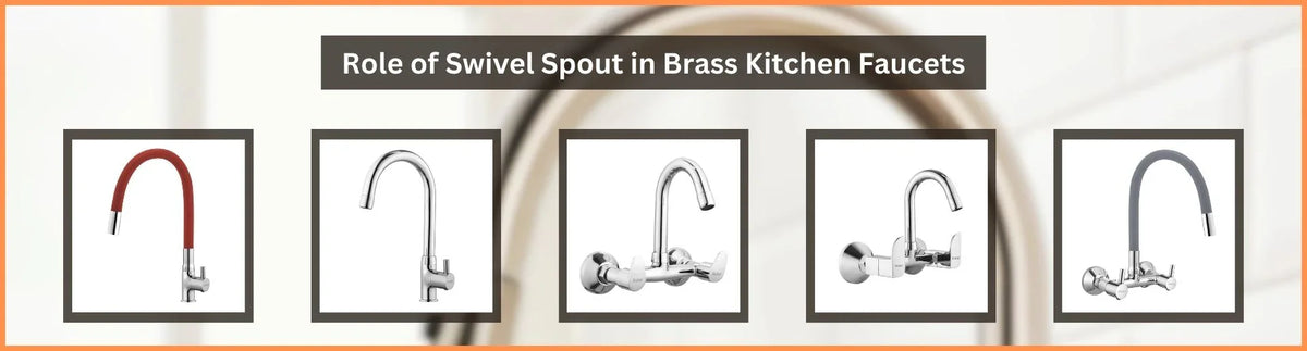 Brass Kitchen Faucets with Swivel Spouts: Practicality Meets Style – Ruhe