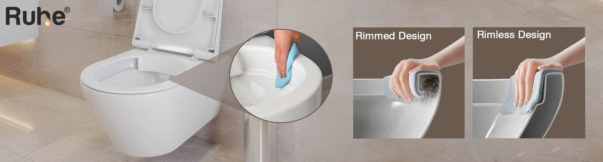 Why Rimless Toilets Are the Better Hygiene Choice for Indian Homes – Ruhe