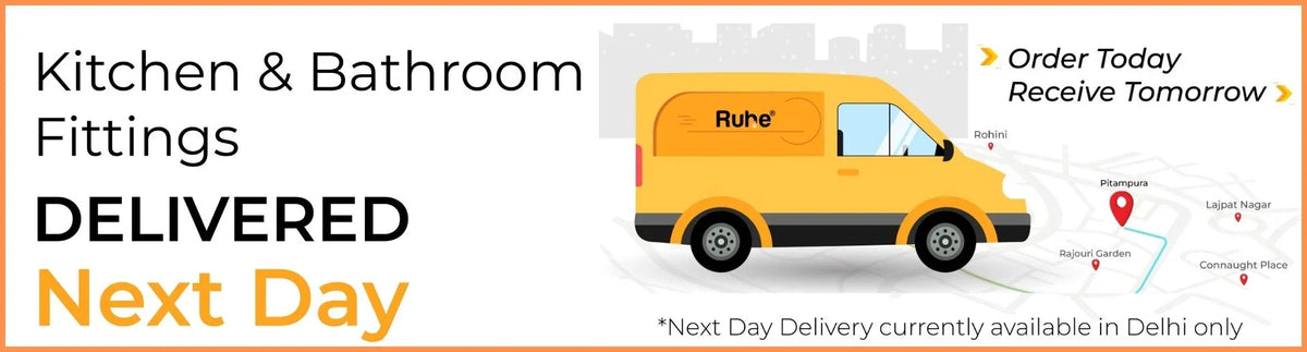 Kitchen & Bathroom Fittings in Delhi with Next Day Delivery – Ruhe
