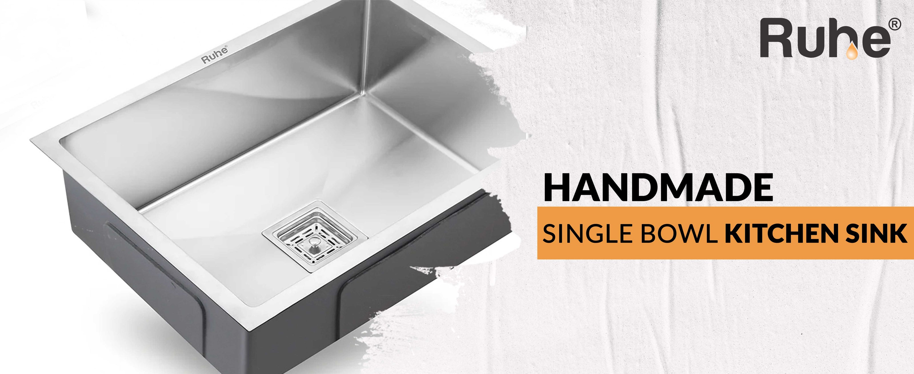 Handmade Single Bowl 304-Grade (32 x 20 x 10 Inches) Kitchen Sink - by ...
