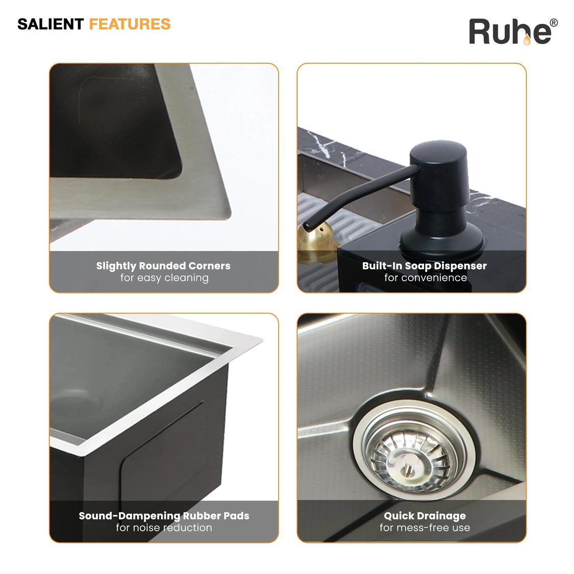 Piano Smart Kitchen Sink – Ruhe