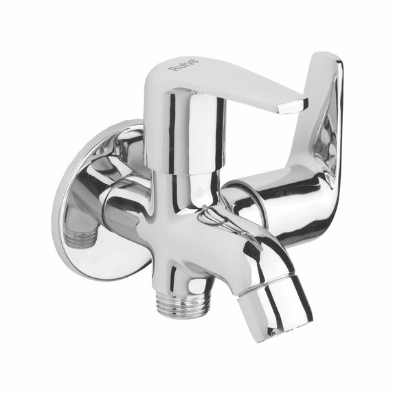 Brass Bib Cock Two Way Double Handle Faucet Online in India – Ruhe