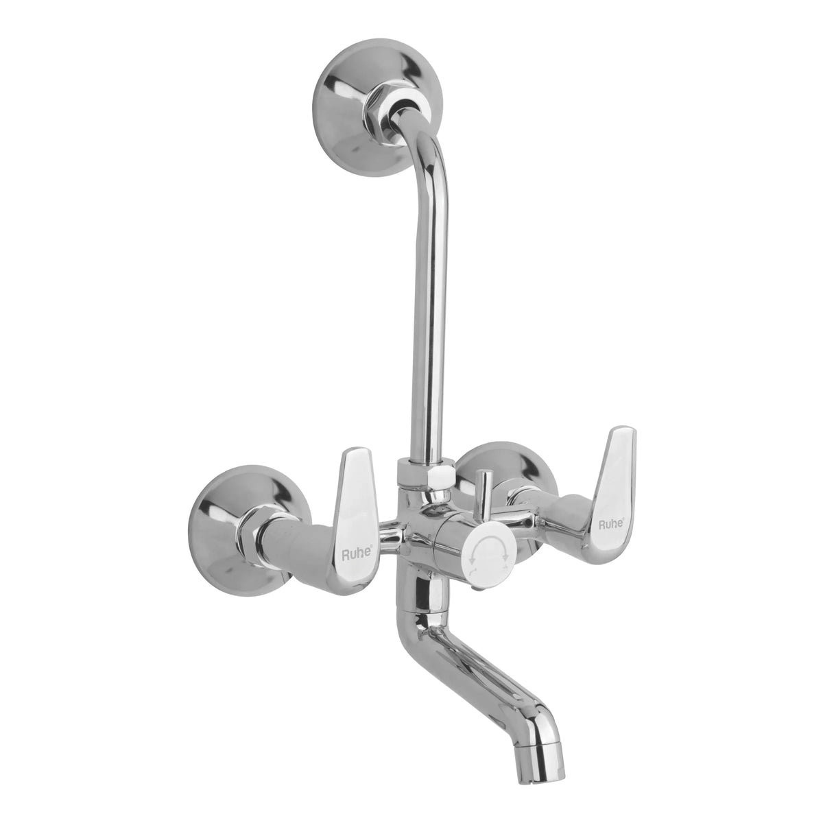 Zen Wall Mixer Tap with L Bend Pipe - by Ruhe – Ruhe