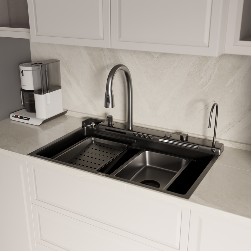 Opera Smart Kitchen Sink (30 x 18 x 9 Inches) – Ruhe