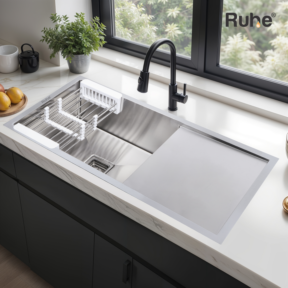 Best Sink Manufacturer with Handmade Drainboard Design – Ruhe
