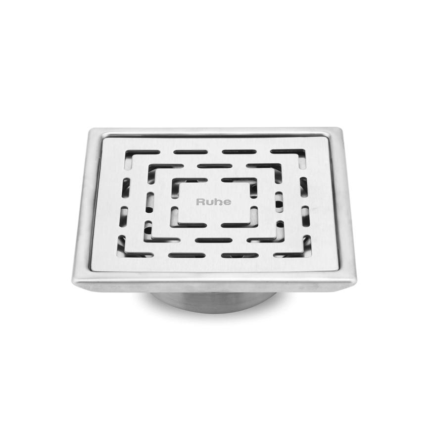 Plain Jali Round Floor Drain with Lock (5 Inches) (Pack of 2) - by Ruh ...