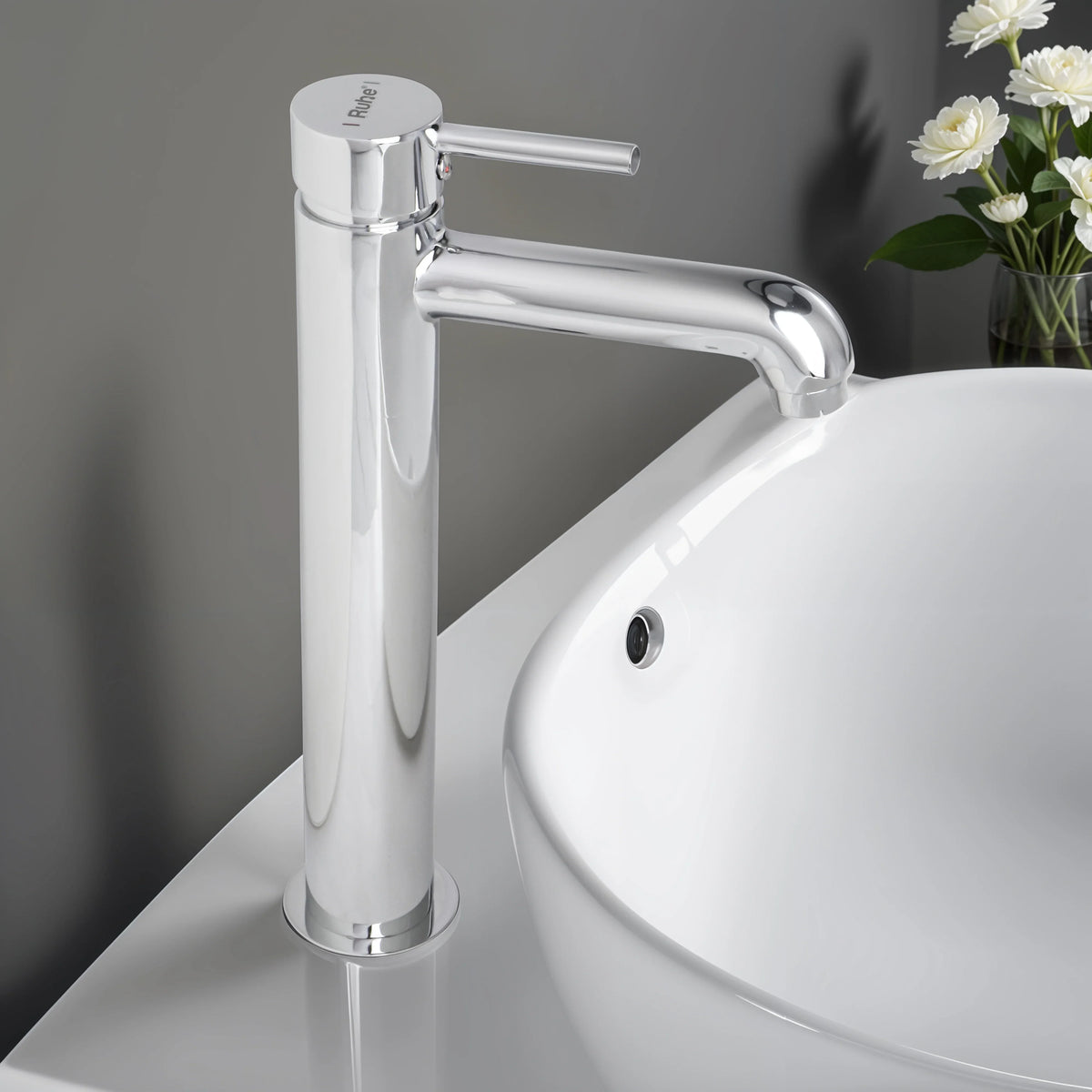 Kara Single Lever Deck-mount Tall Body Wash Basin Mixer Tap - by Ruhe ...