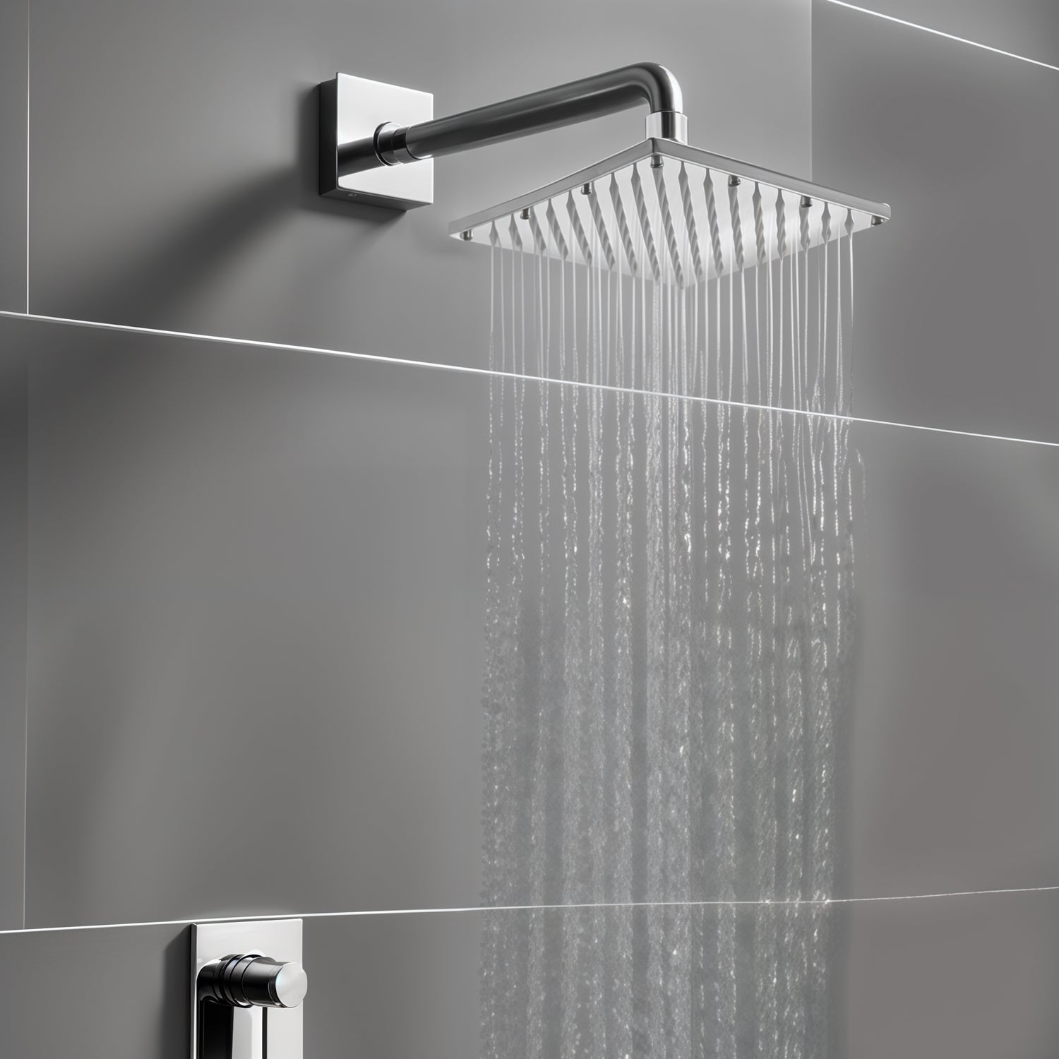 Rain Joy 304-Grade Overhead Shower (8 x 8 inches) - by Ruhe – Ruhe