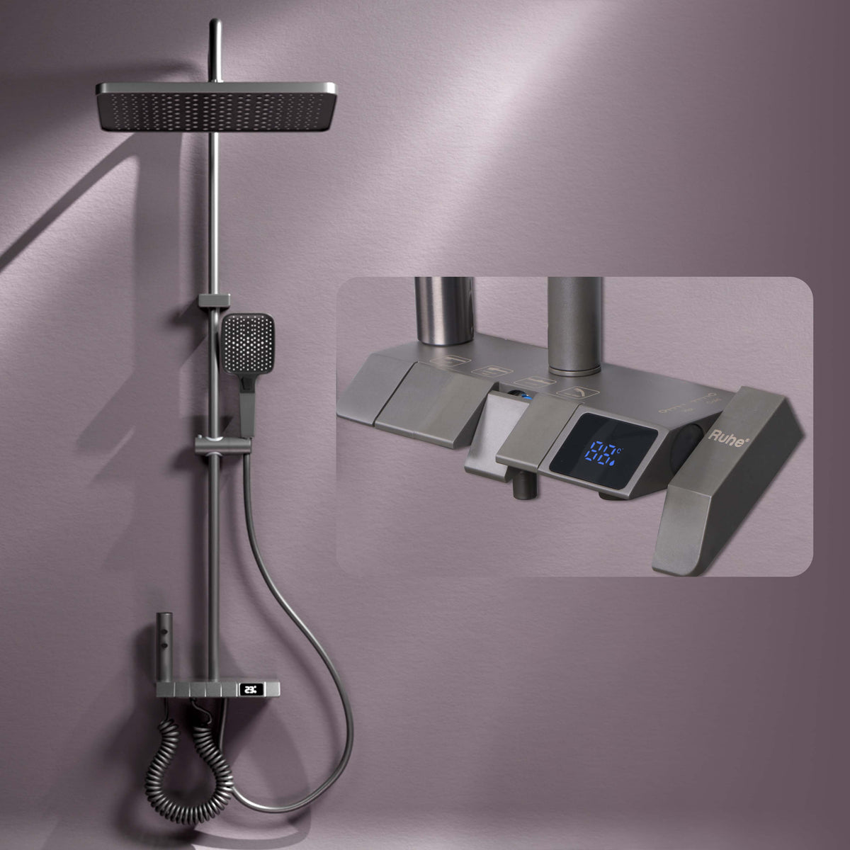 River Smart Shower Panel Set – Ruhe