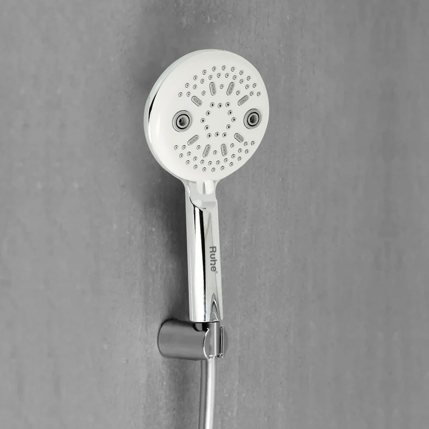 Symbol ABS Multi-Flow Hand Shower with Flexible Tube (304 Grade) and H ...