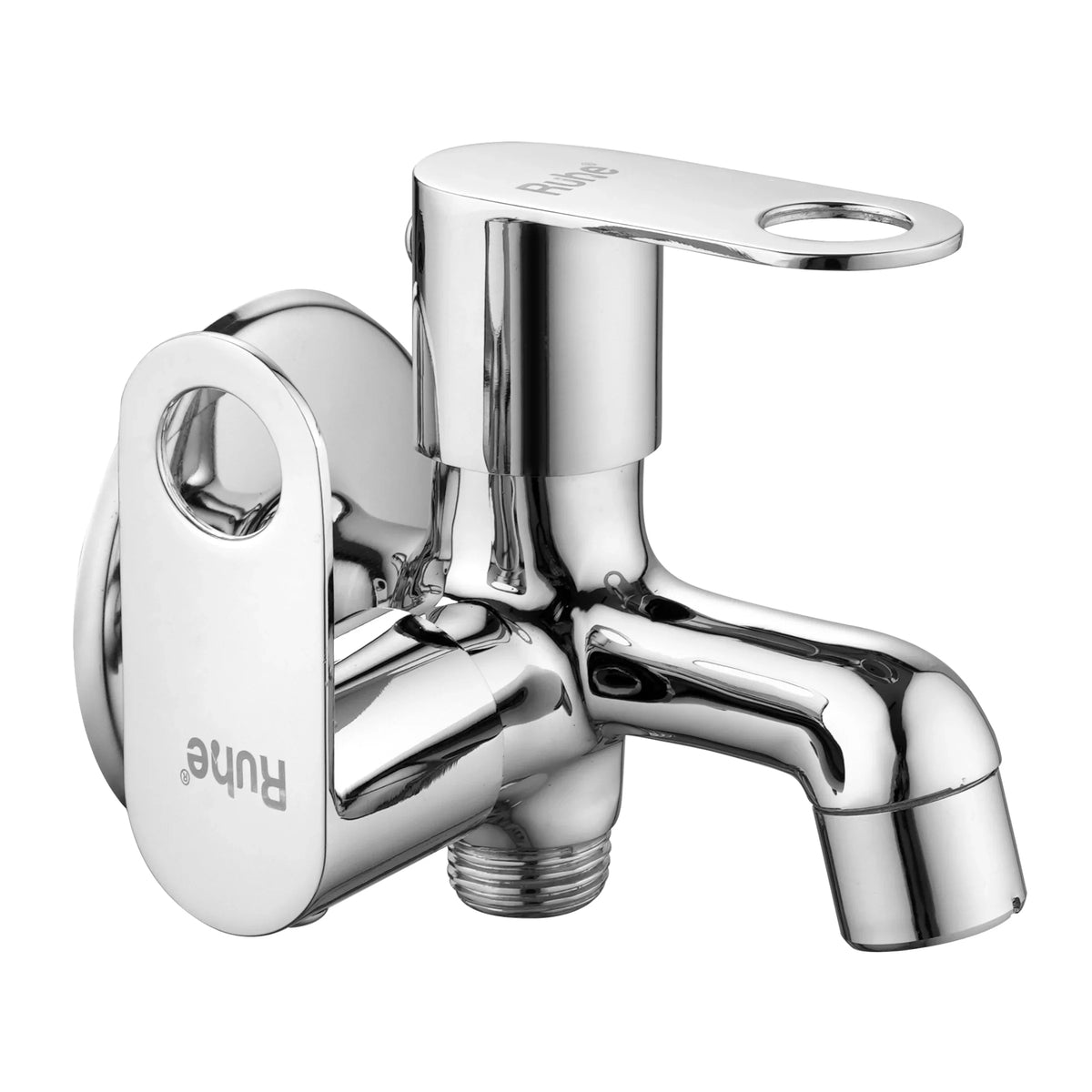 Brass Bib Cock Two Way Double Handle Faucet Online in India – Ruhe