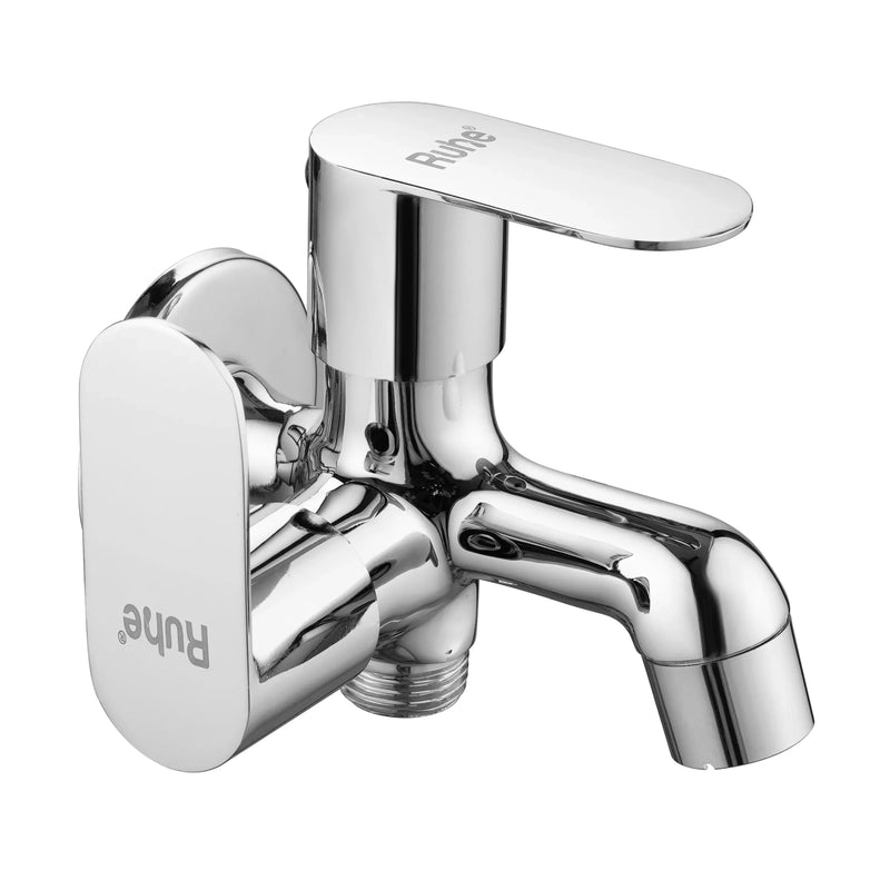 Brass Bib Cock Two Way Double Handle Faucet Online in India – Ruhe