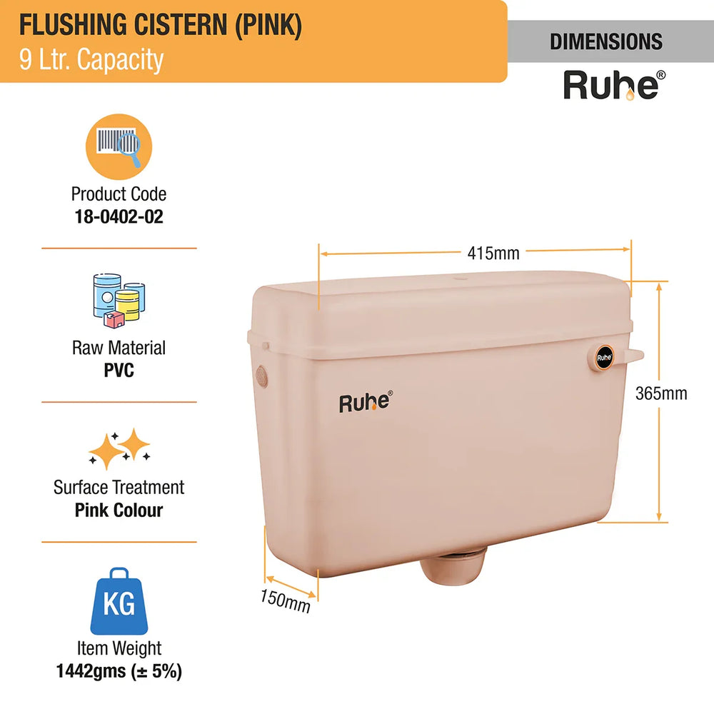 Cistern Flush Tank for Toilet Seat & Indian Style Toilets – Ruhe