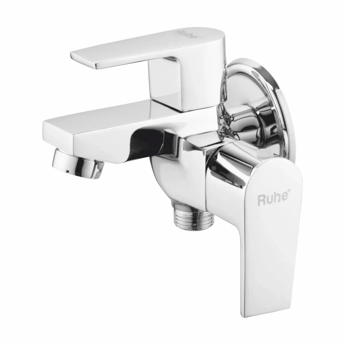 Brass Bib Cock Two Way Double Handle Faucet Online in India – Ruhe