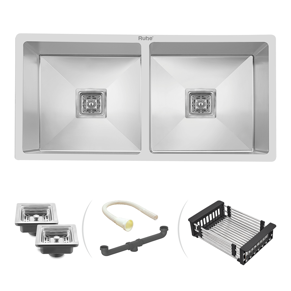 Buy Handmade Double Bowl Sink from Manufacturer – Ruhe