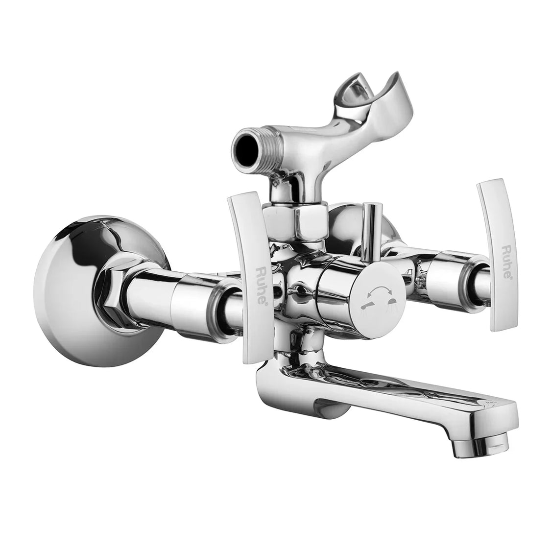 Brass Wall Mixer Telephonic with Crutch for Hand Shower – Ruhe