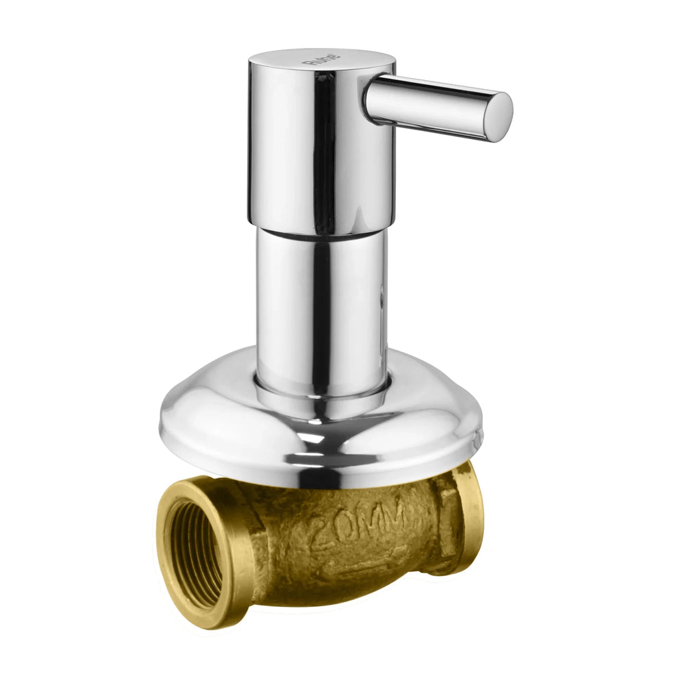 Brass Concealed Stop Valve 20 mm for Bathroom and Kitchen – Ruhe