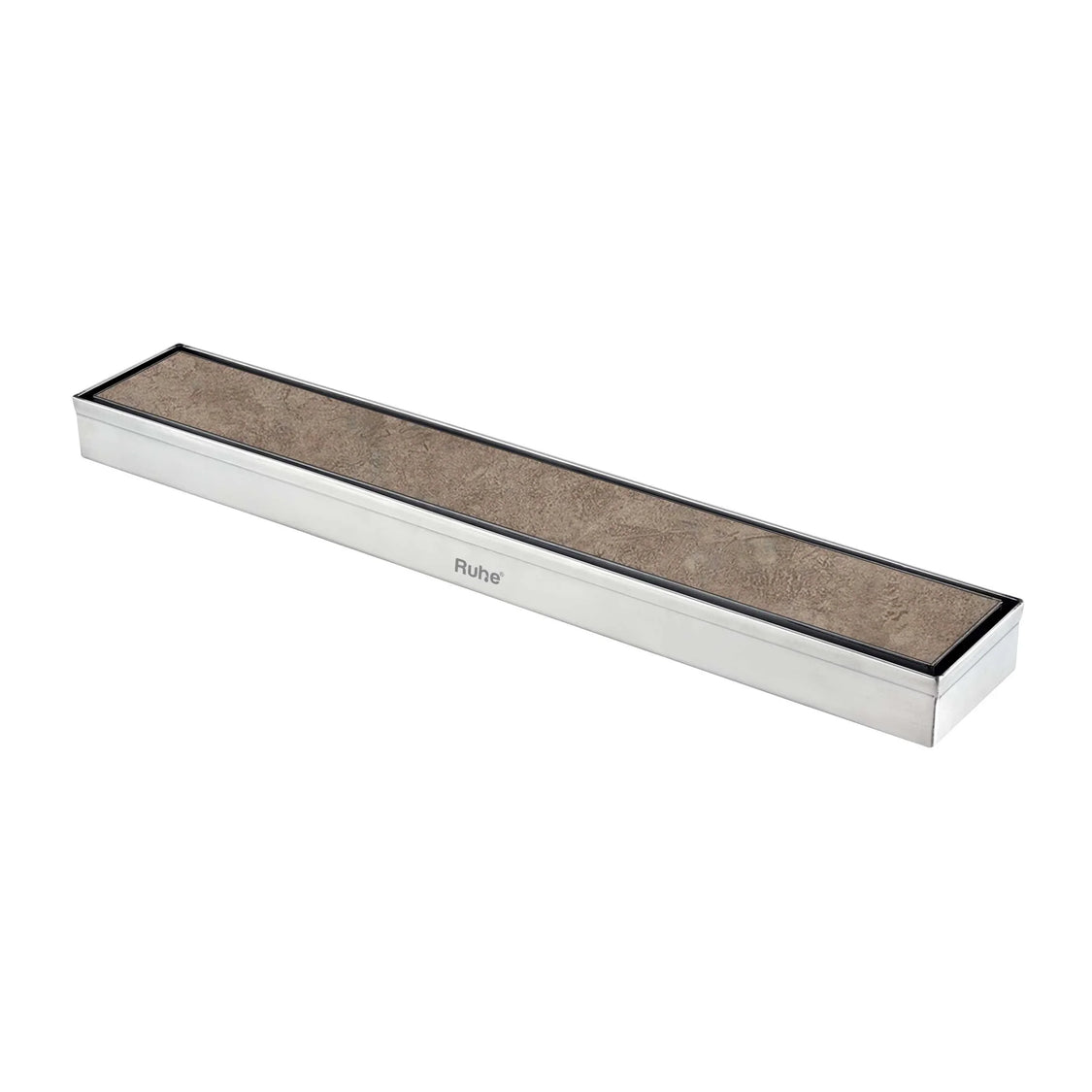 Marble Insert Bathroom Shower Floor Drain Channel | Ruhe India